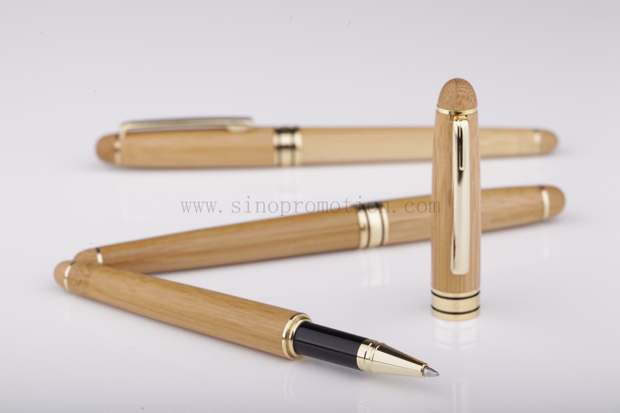bamboo fountain pen,bamboo ink pen,green pen,eco-friendly gift,eco-friendly pen by Sinopromotion