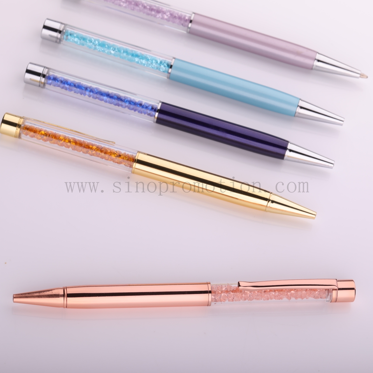 bling ink pens,blink pens,rosegold color pens,pen with rhinestone,gift ...